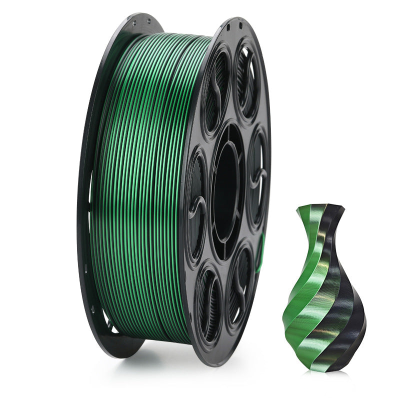 PLA Silk - Dual Color Series B-Semi-worked PLA filaments for use in 3D ...