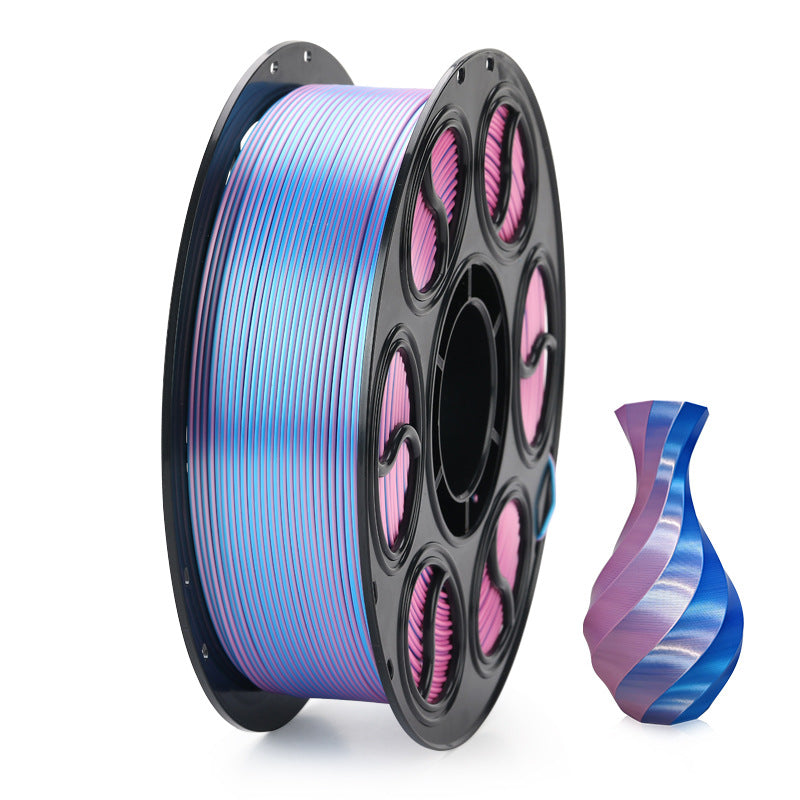 PLA Silk - Dual Color Series B-Semi-worked PLA filaments for use in 3D ...