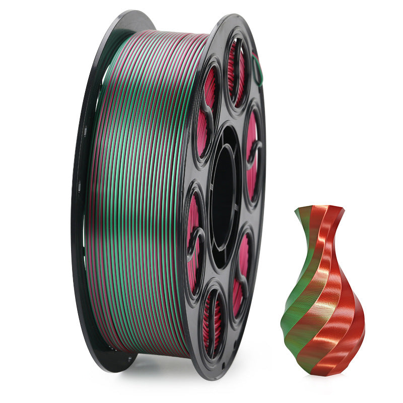 PLA Silk - Dual Color Series B-Semi-worked PLA filaments for use in 3D ...