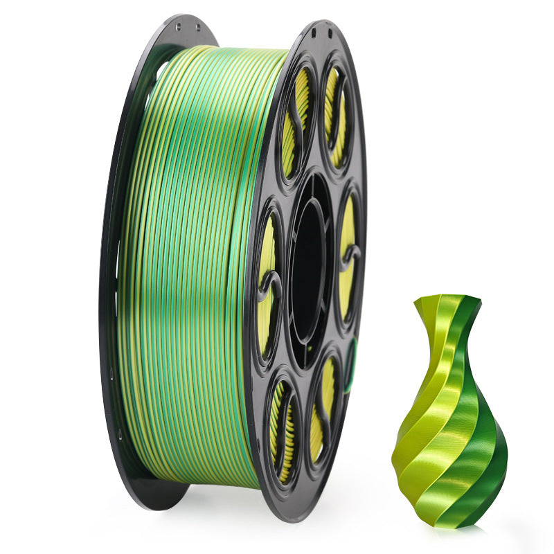 PLA Silk - Dual Color Series B-Semi-worked PLA filaments for use in 3D ...
